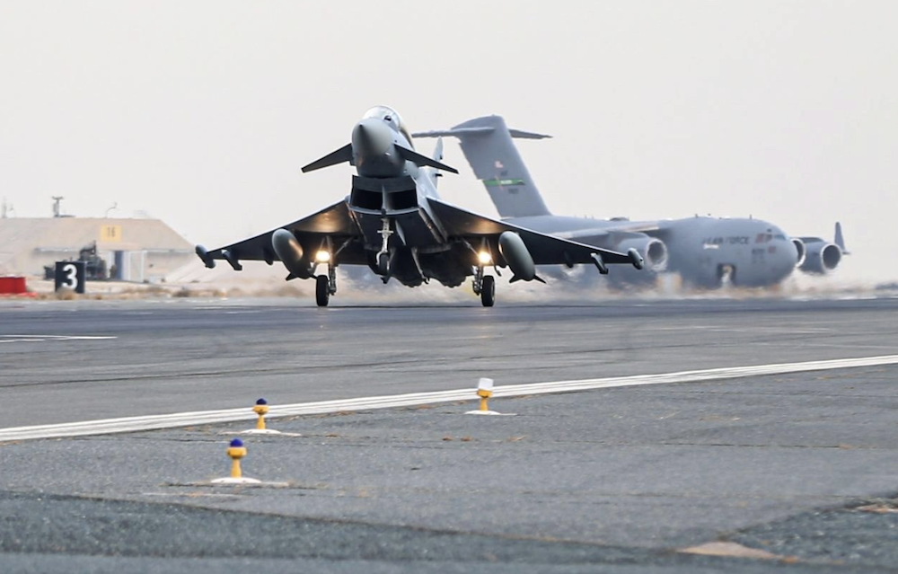 First Eurofighter Typhoons arrive in Kuwait | The Foreign Code